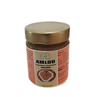 Amlou ein marokkanisches Delikates aus Mandel, Arganöl und Honig.